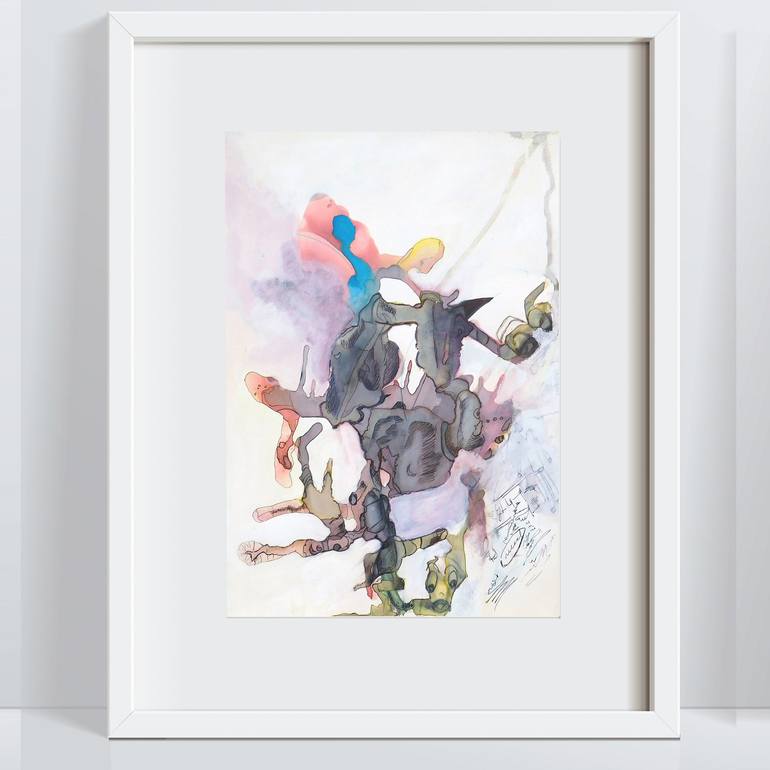 About Happiness Drawing by Noha Nael | Saatchi Art