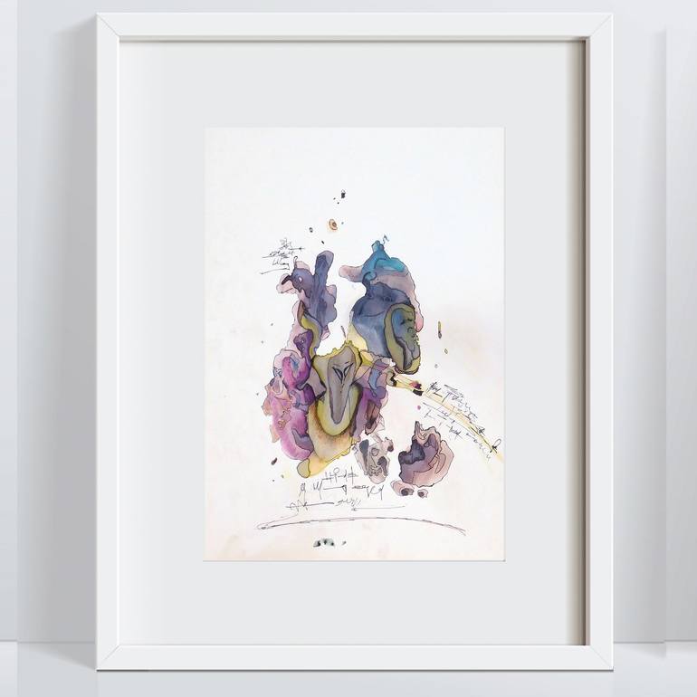 The Happiness Drawing by Noha Nael | Saatchi Art