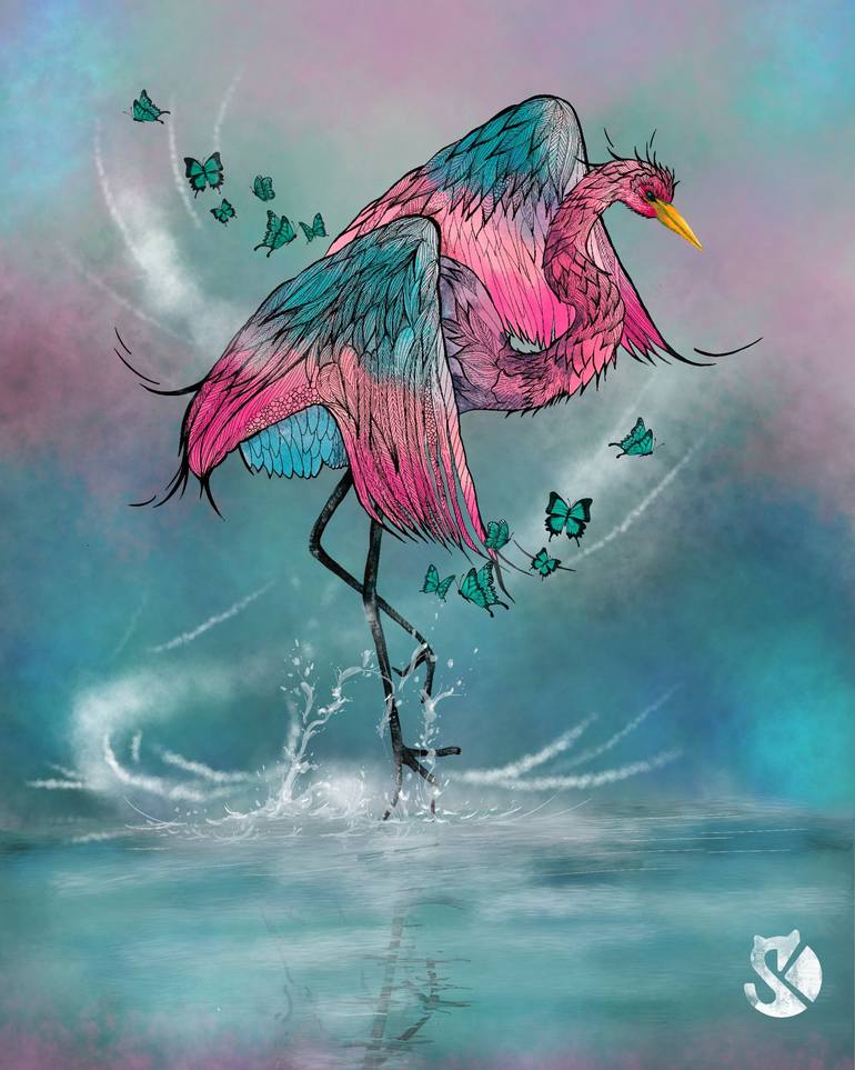 Rebirth Drawing by savitri kumala dewi | Saatchi Art