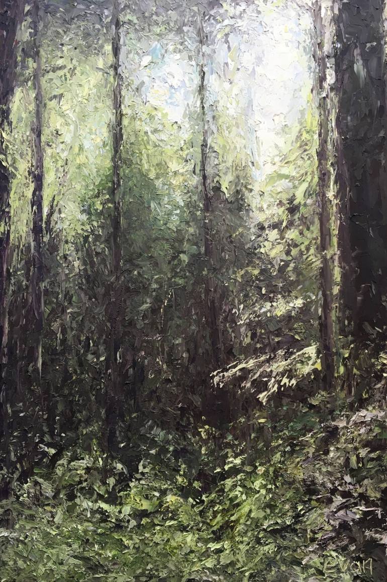 It gives itself up continually Painting by Evan Abrahamson | Saatchi Art