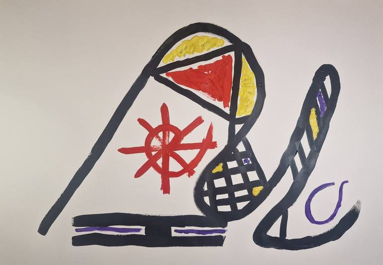 Simbolismo 1 Drawing by Alejandro Casajuana | Saatchi Art