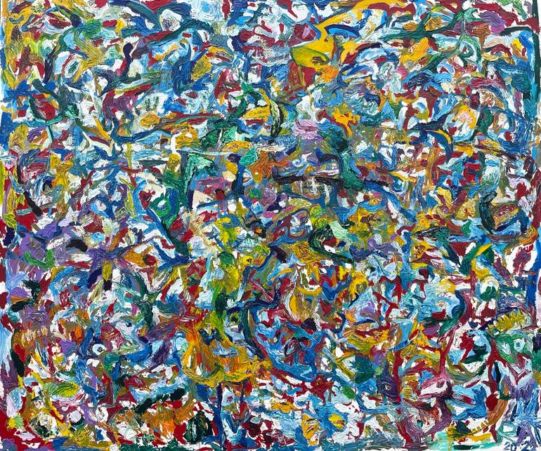 Radinci Code Painting by Adam Radick | Saatchi Art