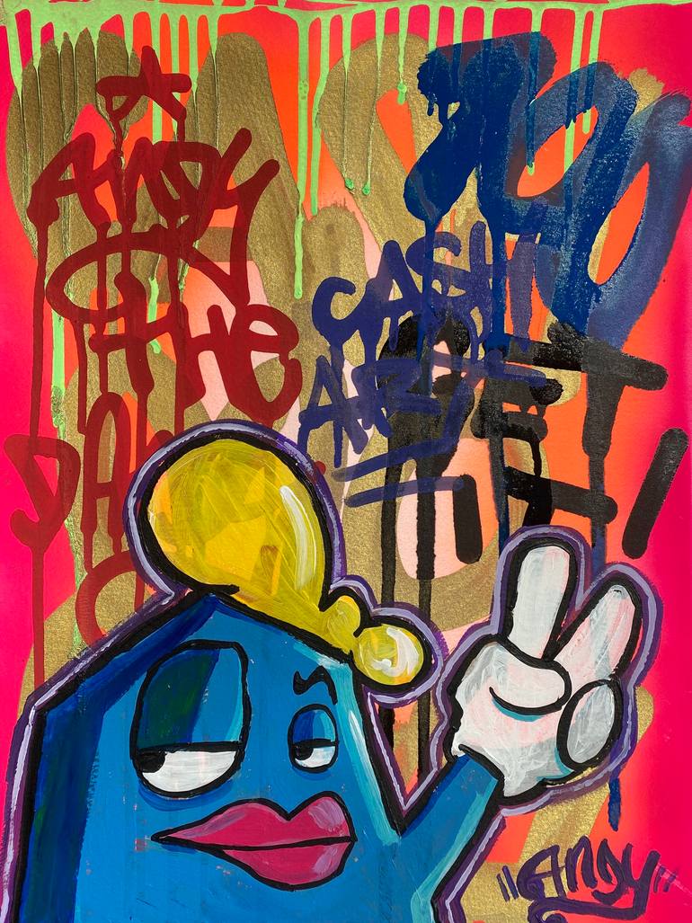 Gold. CashMoney. Andy the Dandy. 210922 Painting by Andy the Dandy ...