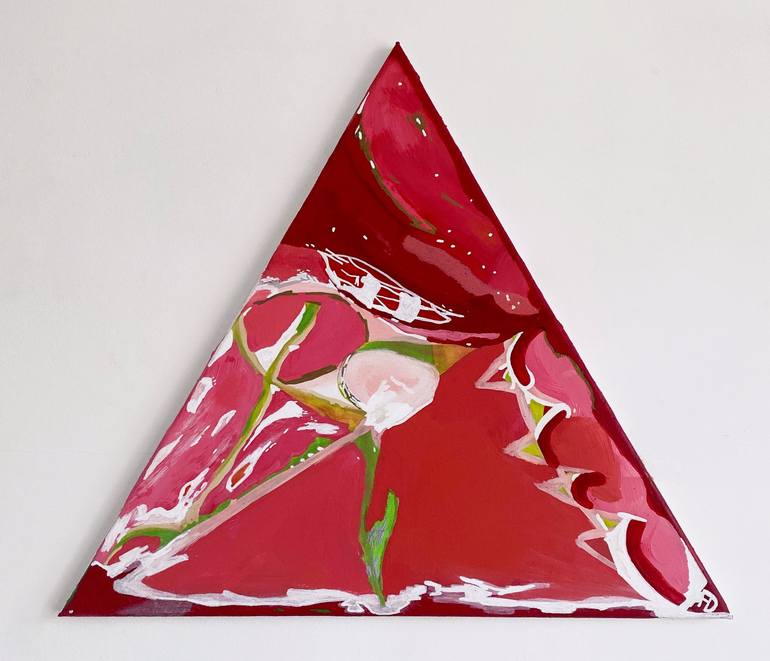 Rose Painting by Felix Delandre | Saatchi Art