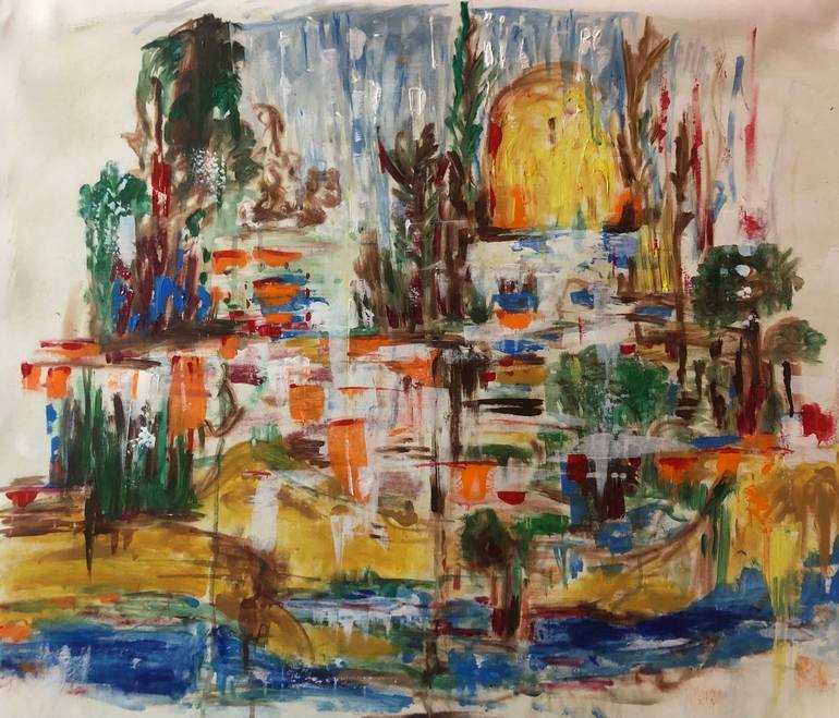 Eden Painting by Shereen Ragab | Saatchi Art