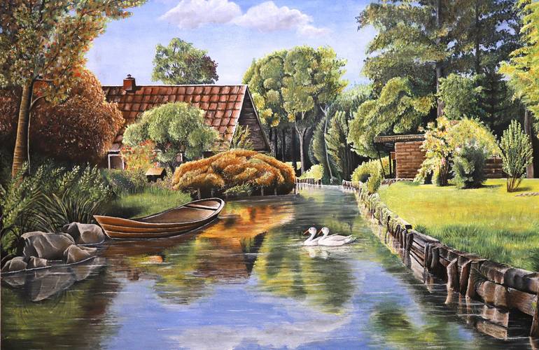 My Perfect Haven Drawing by Fahad Khalil | Saatchi Art