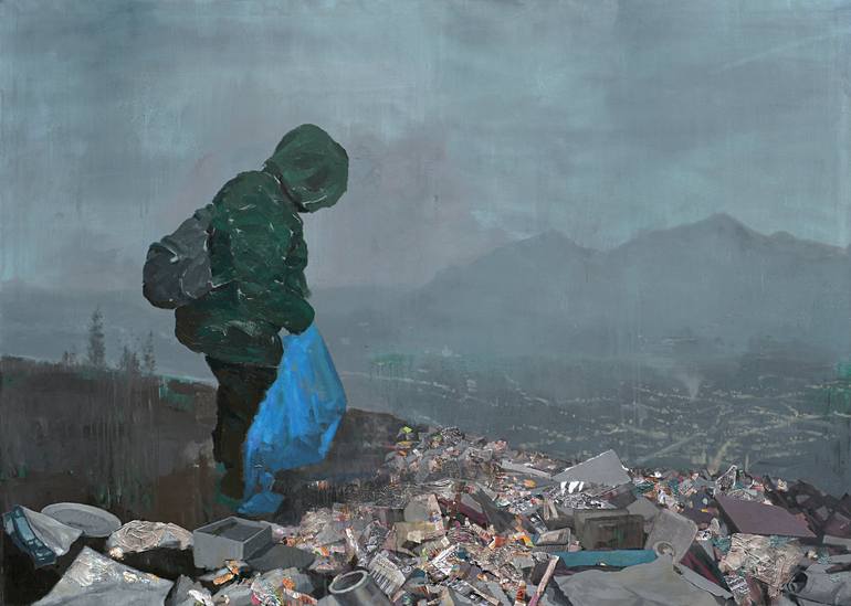 APATHY 01 Painting by Miroslav Sandanus | Saatchi Art