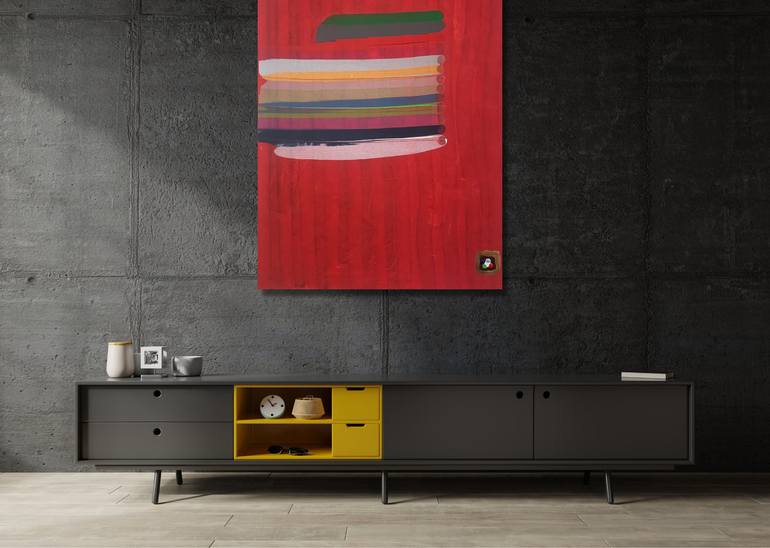Bold Lines - Original Work - 1 of 1 Piece Painting by Mark Henderson ...