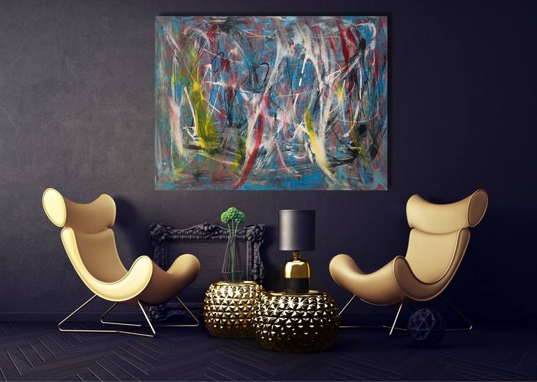 Marine delight : Original Work - 1 of 1 piece Painting by Mark ...