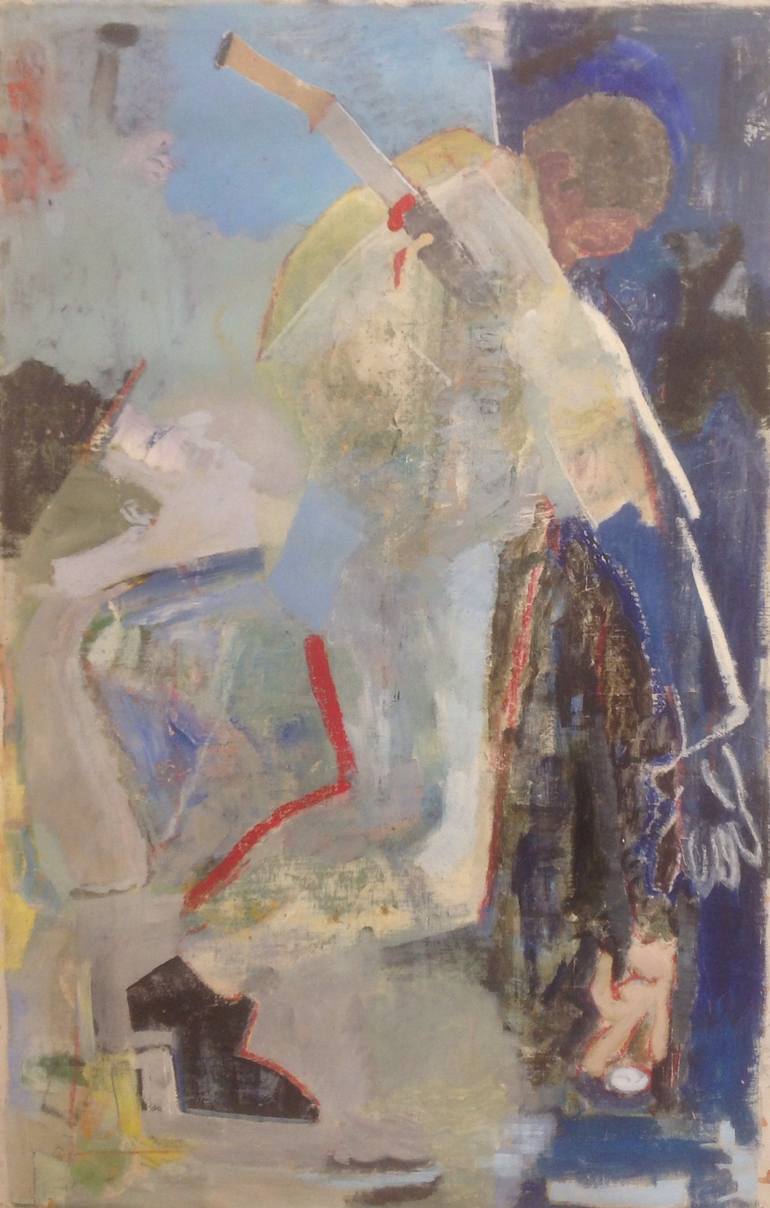 Rights and Wrongs Painting by Joseph Loria | Saatchi Art