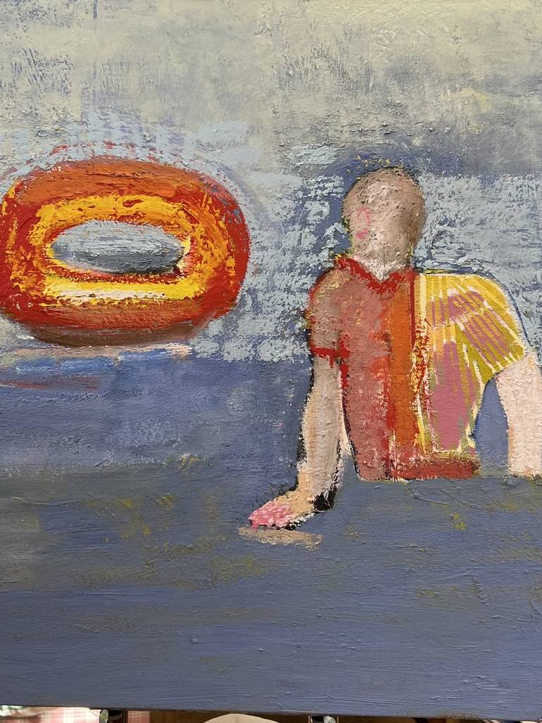 Lone Rafter Painting by joseph Loria | Saatchi Art