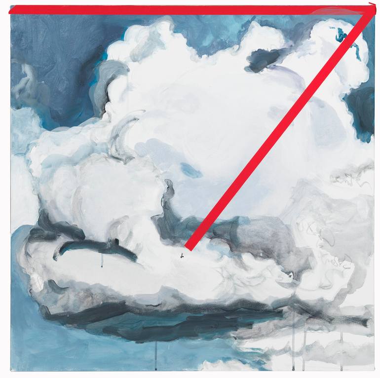 Clouds Painting by Paula Crown | Saatchi Art