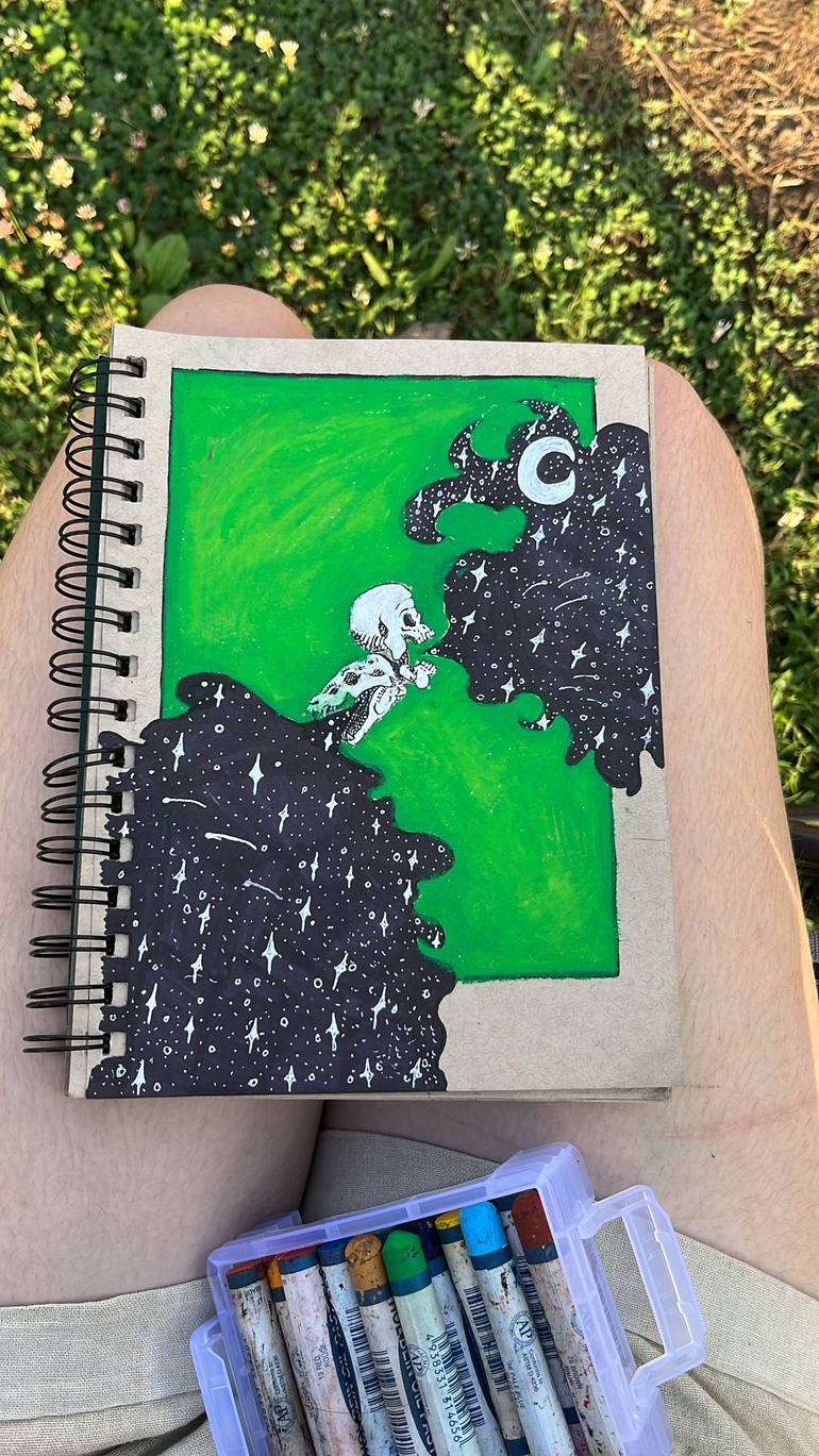 Night Drawing by Halie Peach | Saatchi Art