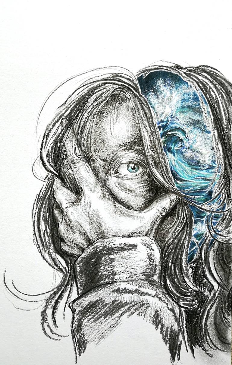 Tempest Drawing by Anna Effenberger | Saatchi Art