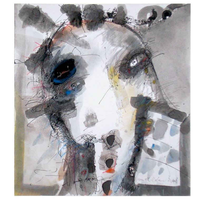 Geschriebene Gedichte (AM 02-41) Drawing by İsmail Çoban | Saatchi Art