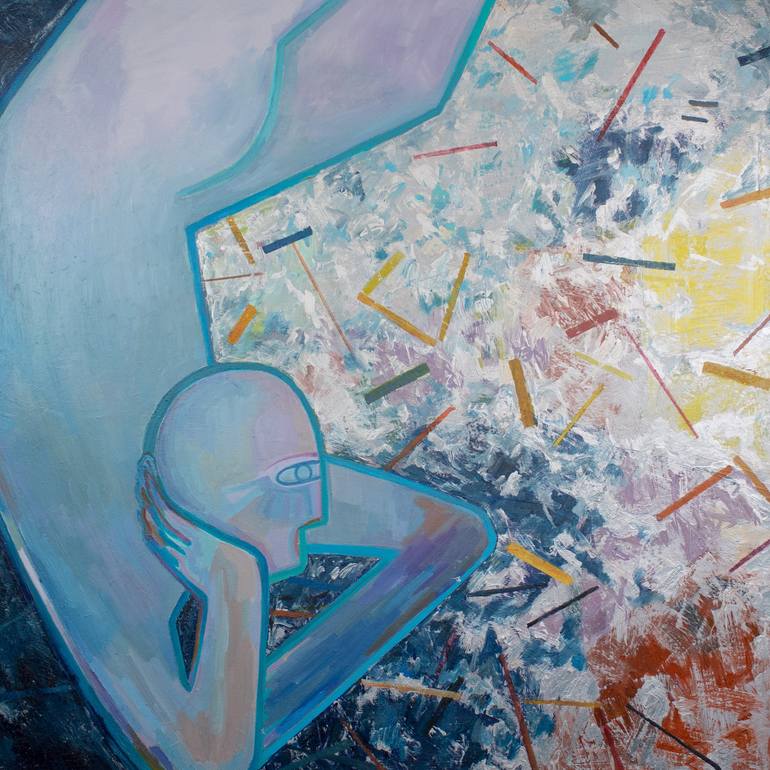 The Shining, The Seeing Painting by Anna Yoo | Saatchi Art