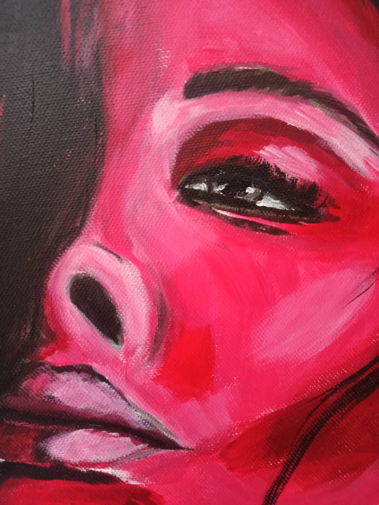 black and red Painting by Natalia Kichatova | Saatchi Art