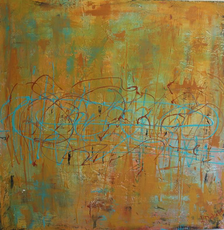 Tangled Painting by Kimberly Deloatch | Saatchi Art