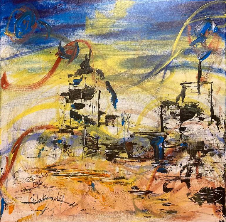 Break Free Painting by Helena Linakis | Saatchi Art