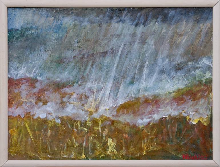 Retreat (#113) Painting by Krzysztof Polak | Saatchi Art