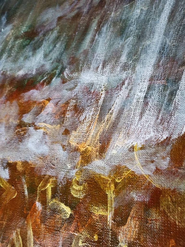 Retreat (#113) Painting by Krzysztof Polak | Saatchi Art