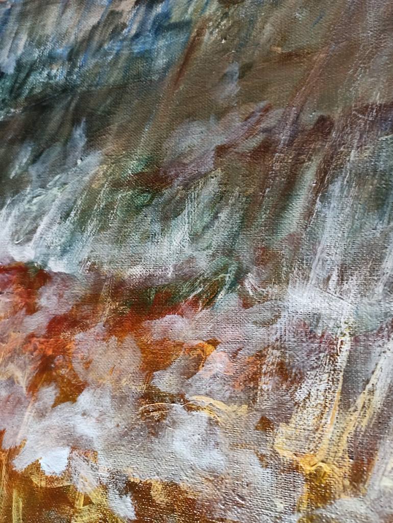 Retreat (#113) Painting by Krzysztof Polak | Saatchi Art