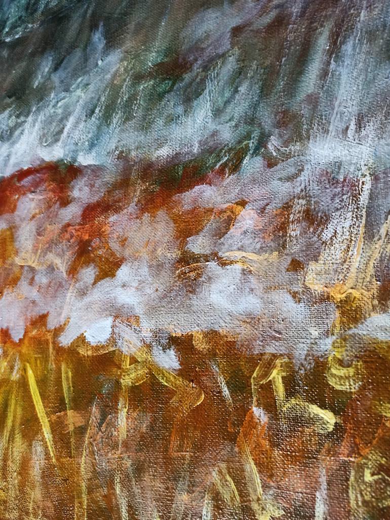 Retreat (#113) Painting by Krzysztof Polak | Saatchi Art