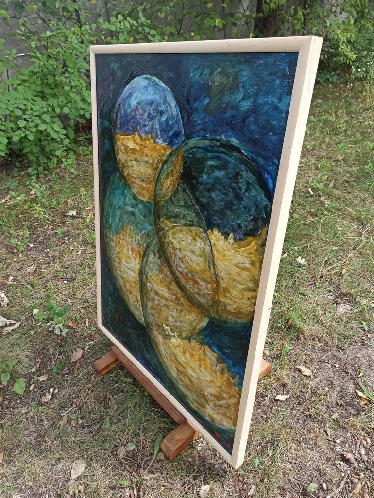 The Other Worlds (#3) Painting by Krzysztof Polak | Saatchi Art