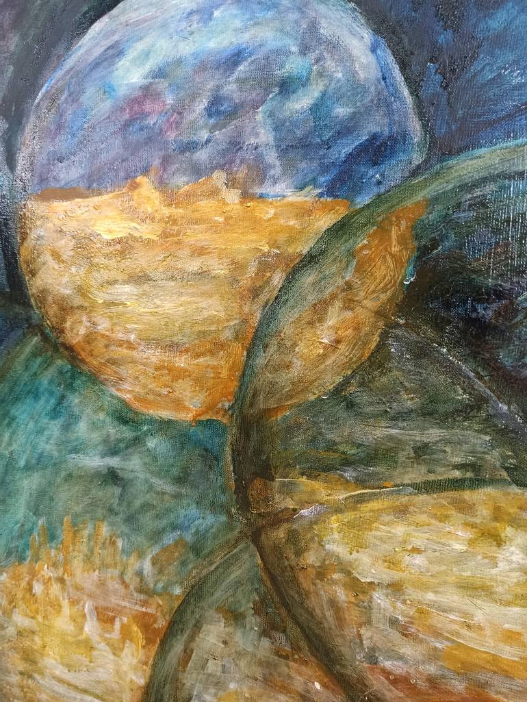 The Other Worlds (#3) Painting by Krzysztof Polak | Saatchi Art