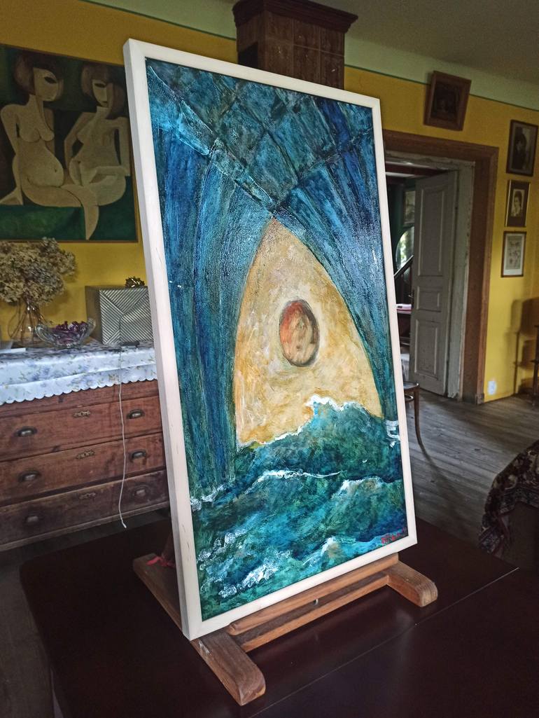 The Disturbing Phenomenon (#20) Painting by Krzysztof Polak | Saatchi Art