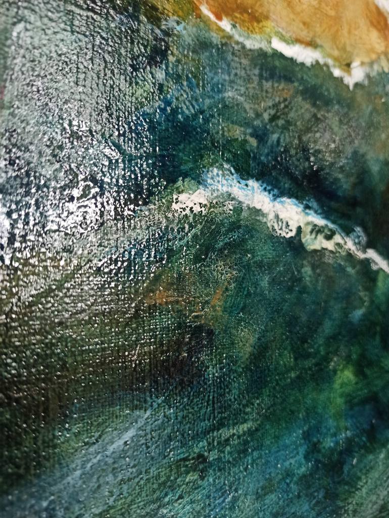 The Disturbing Phenomenon (#20) Painting by Krzysztof Polak | Saatchi Art