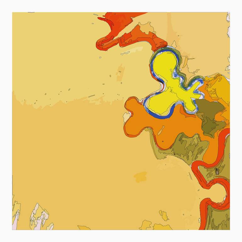 Gastropod baby map Printmaking by Richard Pasdeloup | Saatchi Art