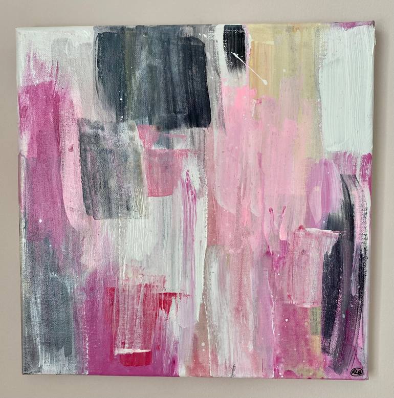 Pink haze Painting by Ruth Lewis | Saatchi Art