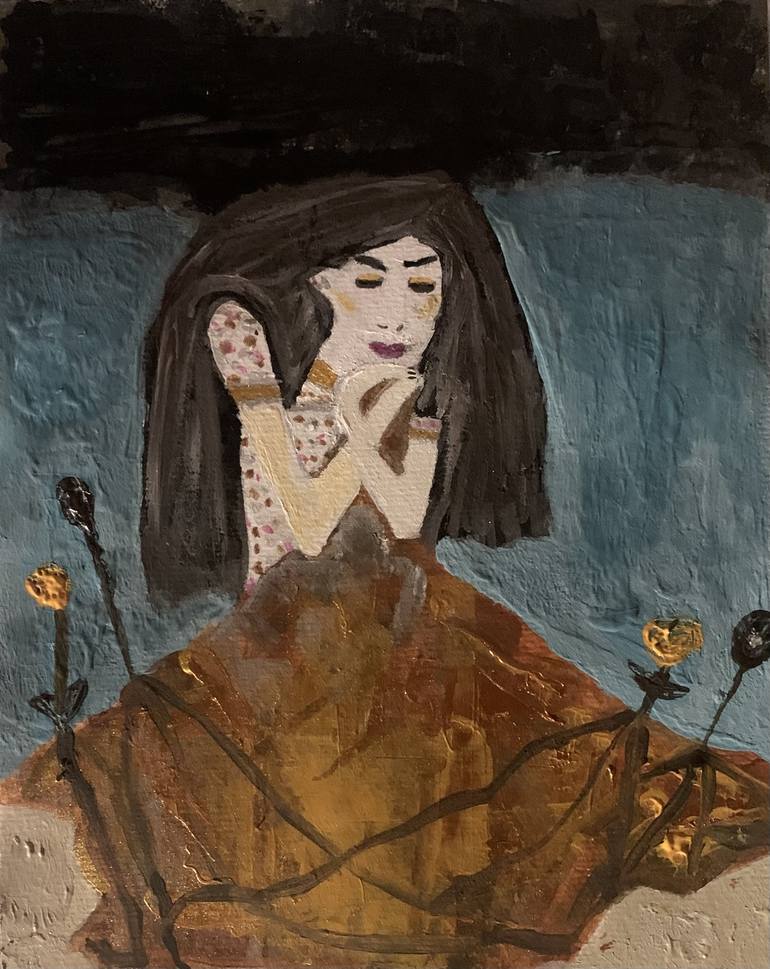 Way Down We Go Painting by Samantha Margerison | Saatchi Art