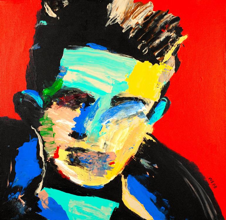 Gaze On Painting by Zac Webb | Saatchi Art