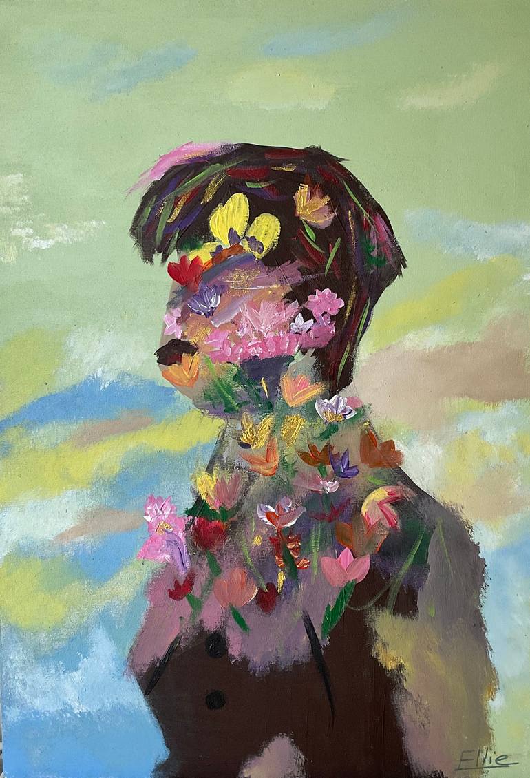 Mysterious Man Drawing by Ellie S | Saatchi Art