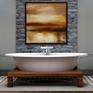 A Golden Sunrise Painting by Marc Ward | Saatchi Art