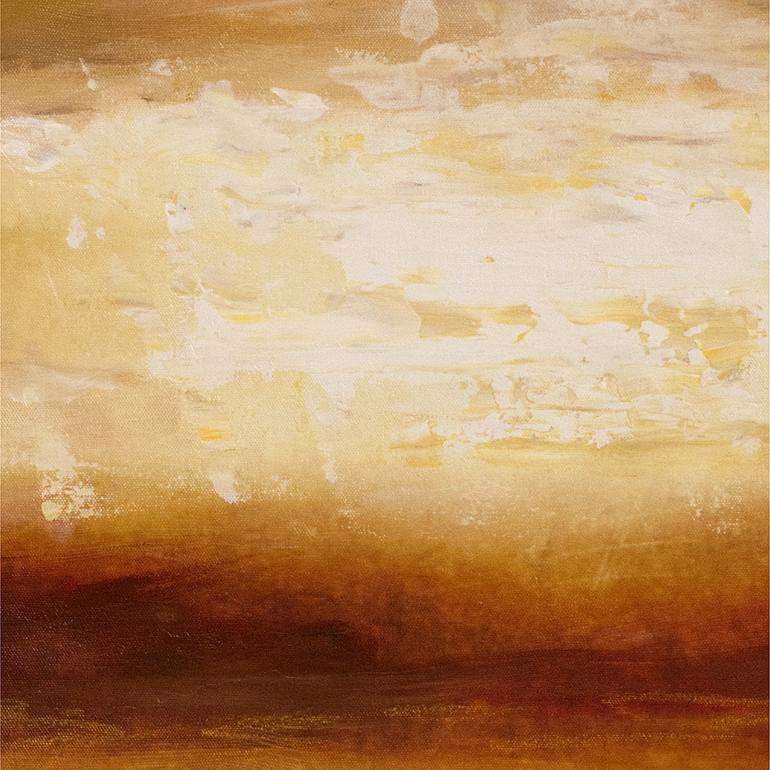 A Golden Sunrise Painting by Marc Ward | Saatchi Art