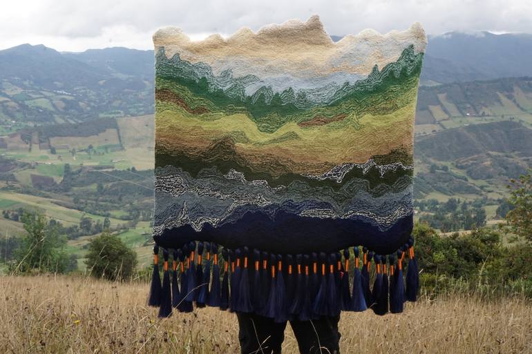 Andes Mixed Media by Vanessa Valero | Saatchi Art