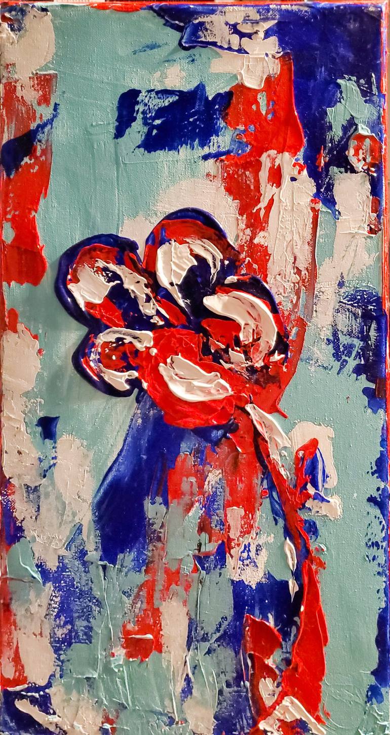 The Eternal Flower Painting by Taj Morris | Saatchi Art