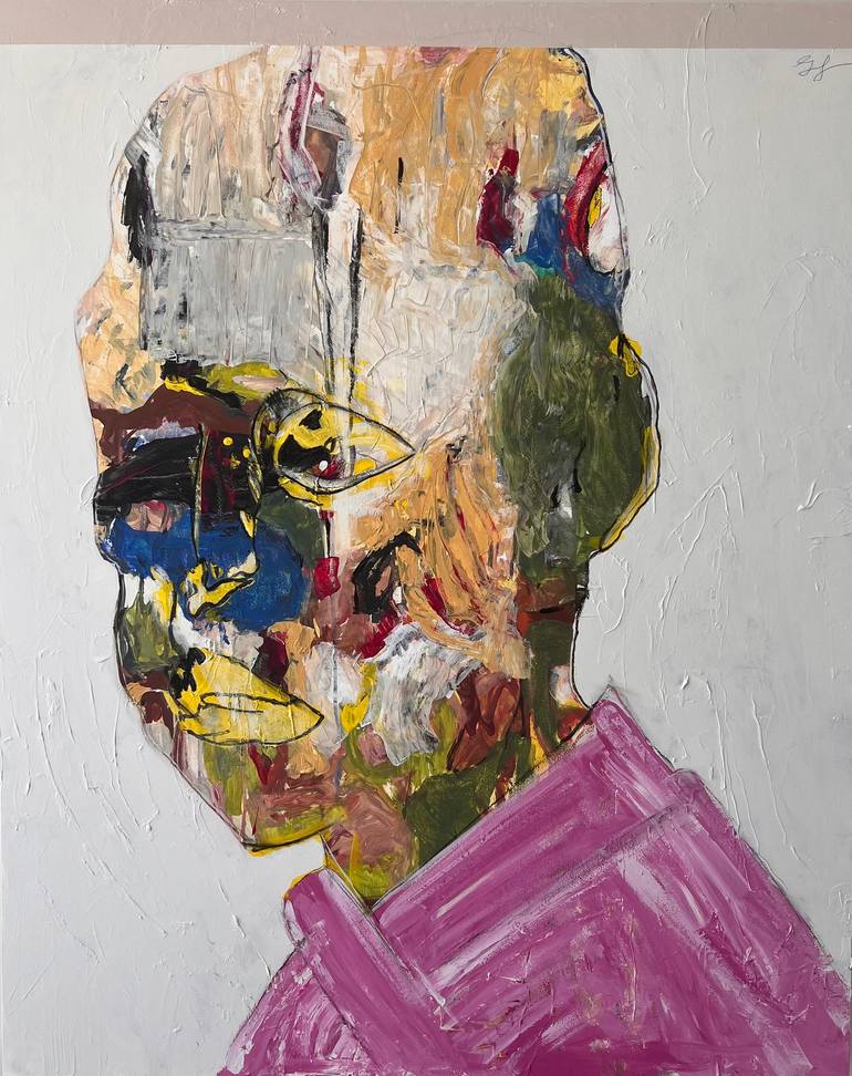 African woman Painting by Greg Alterman | Saatchi Art