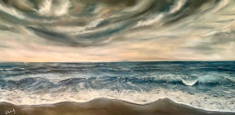 Atlantic Painting by Phoebe Edwards | Saatchi Art