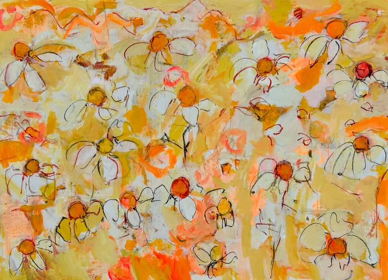 'Daisy Summer' . Painting by Per Anders | Saatchi Art