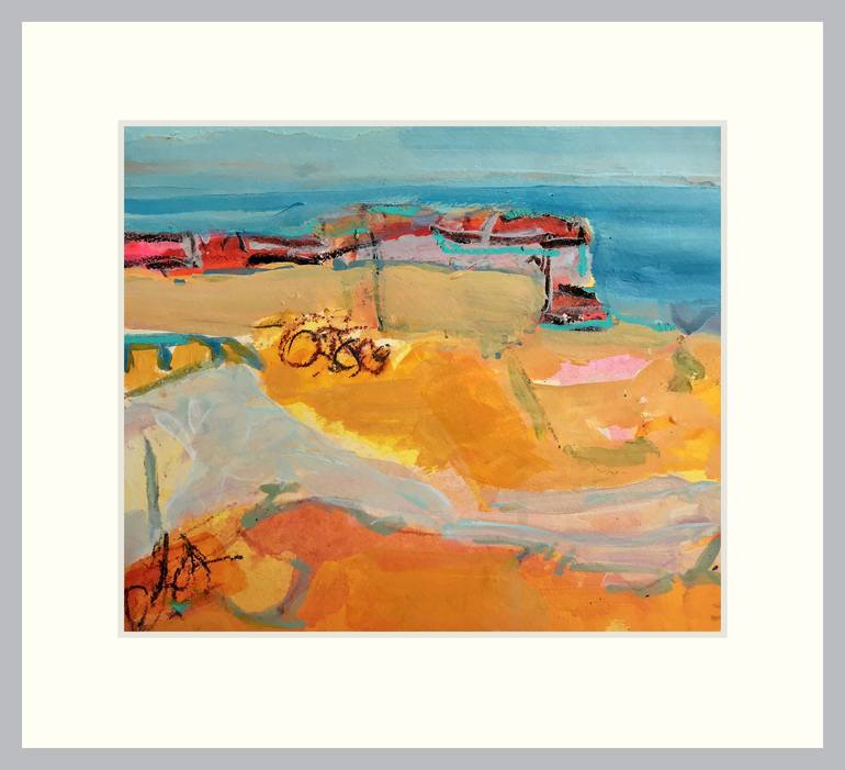 'Out for a swim' Painting by Per Anders | Saatchi Art