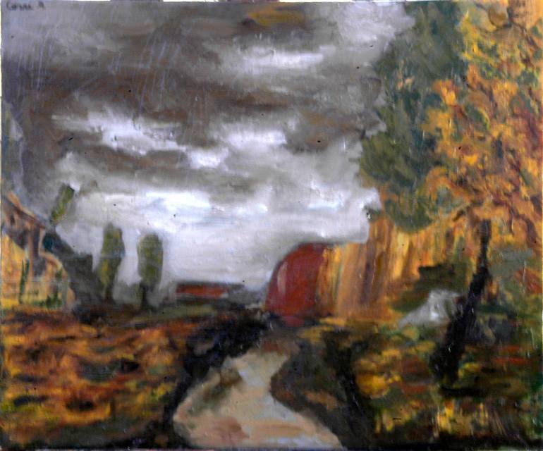 Autunno Painting by Andrea Cerri | Saatchi Art