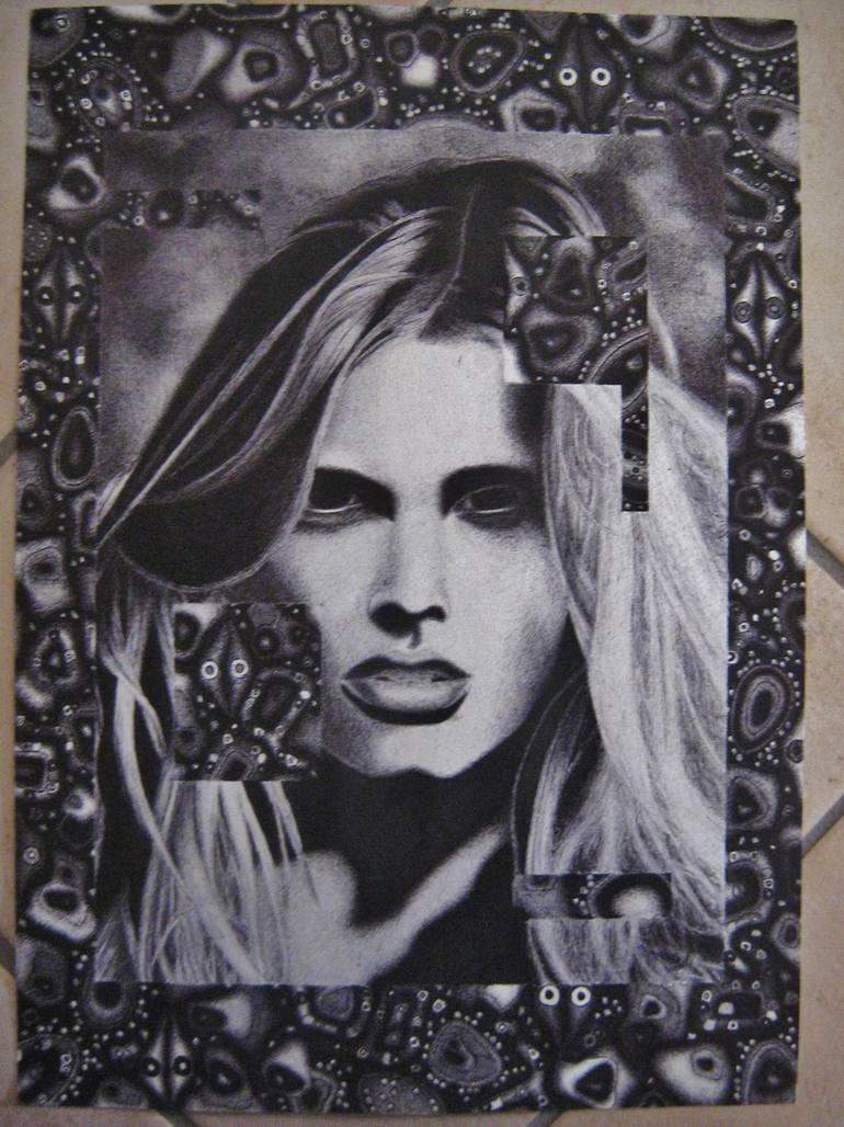 rollerball pen on paper Drawing by Andrea Cerri | Saatchi Art