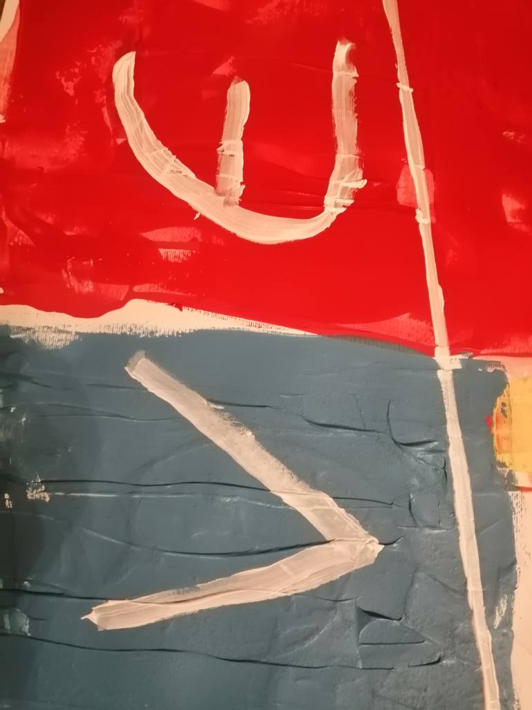 FINE LINE LOVE HATE Painting by Thomas Mushet | Saatchi Art