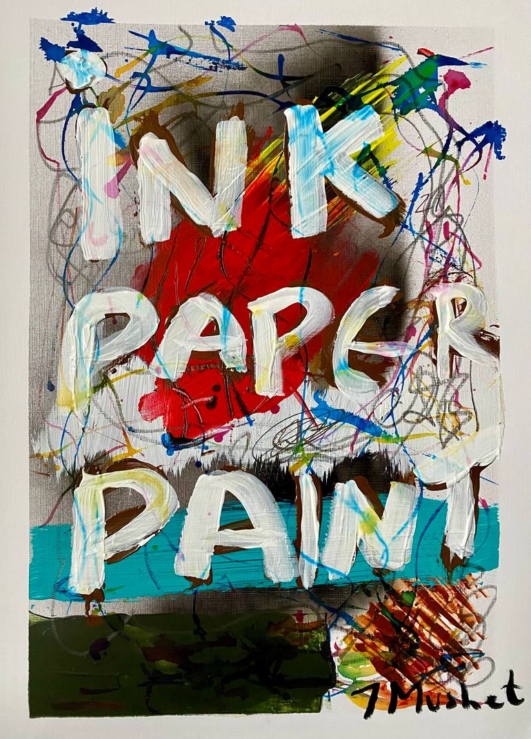 Ink Paper Paint 001 Painting by Thomas Mushet | Saatchi Art