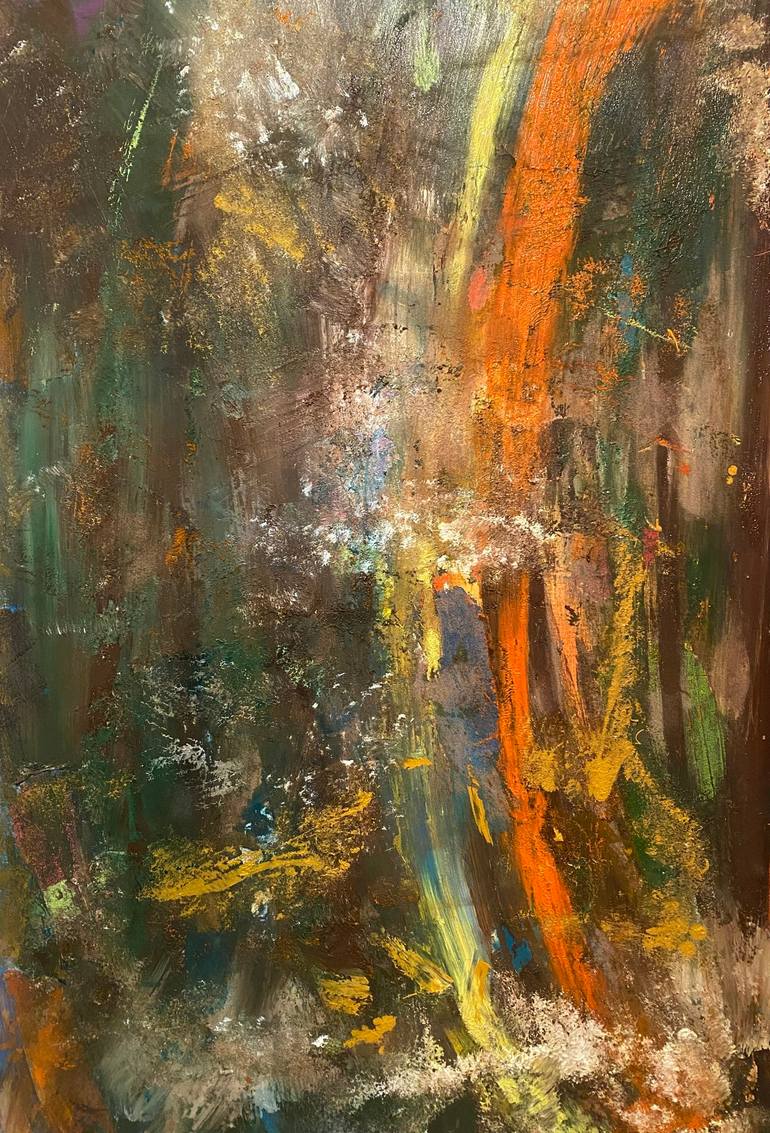 Visiones de alba pollution Painting by Thomas Mushet | Saatchi Art