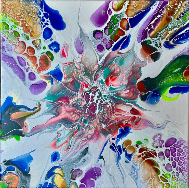 Girl, Interrupted Painting by Stephanie Alger-Reese | Saatchi Art